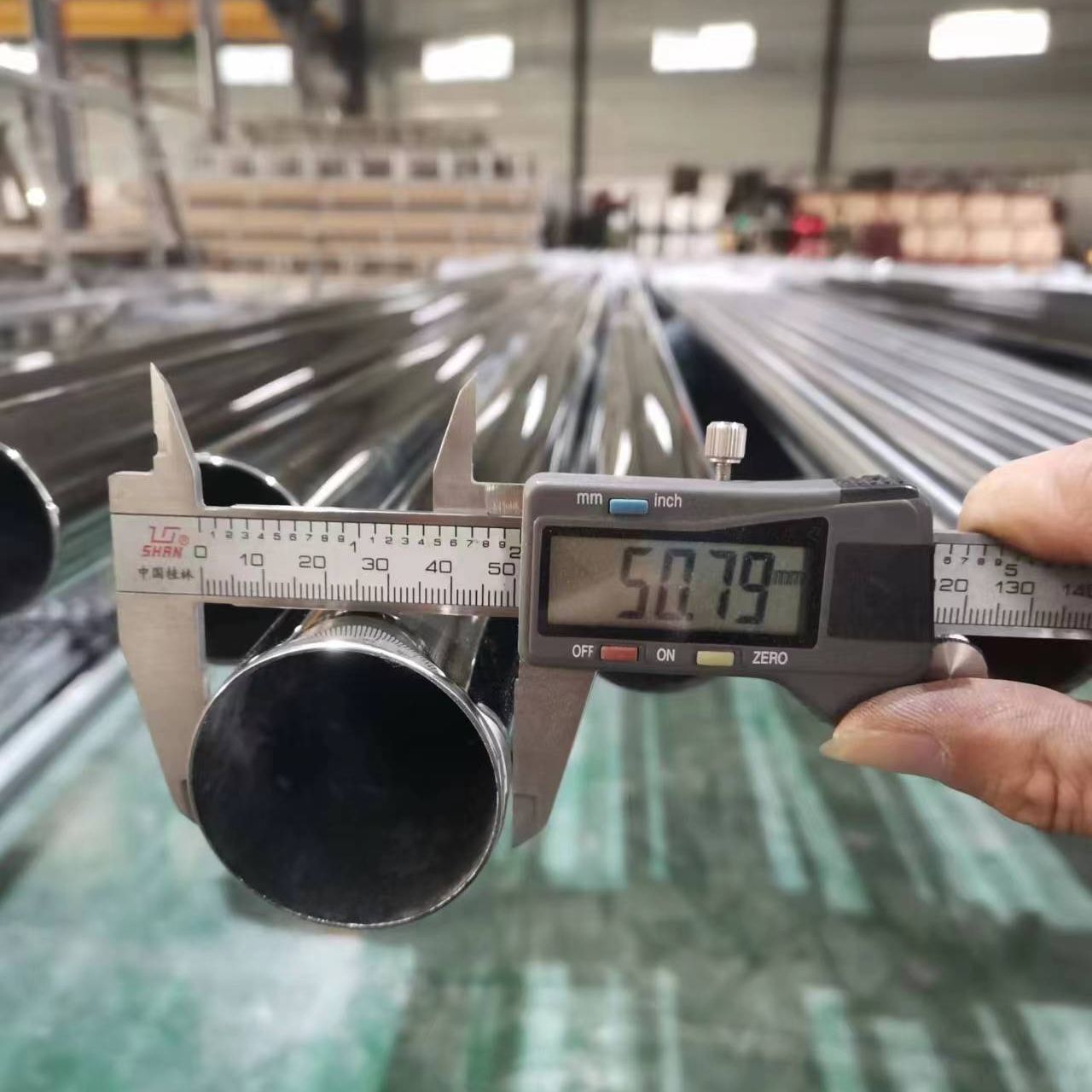 50.8mm 2 inch 5.08cm Welded Stainless Steel Round Handrail Tube | in ...