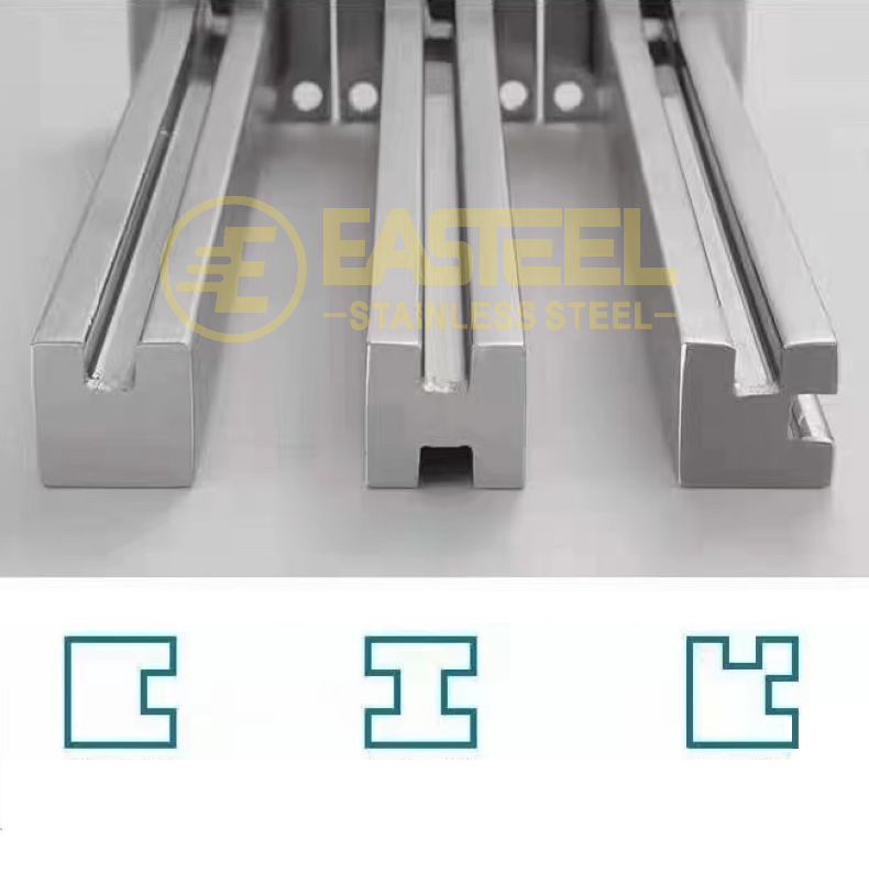 50x50mm Inside Slot Stainless Steel Square Posts AISI 304 316L | in ...